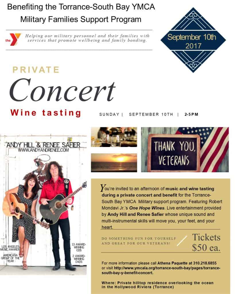 Benefit Concert Flyer - Athena Paquette